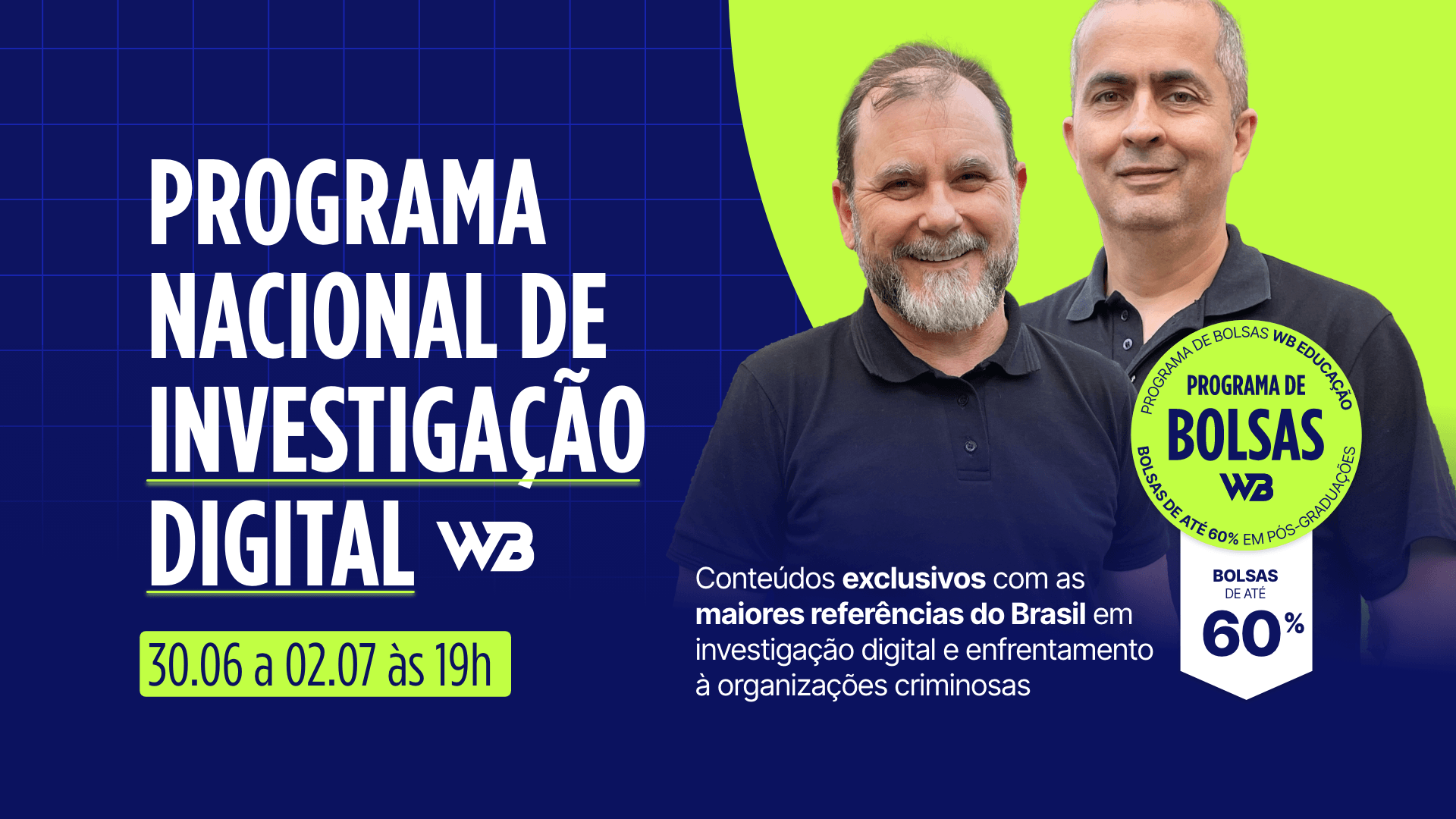 Programa Nacional de Investigação Digital - WB Educação
