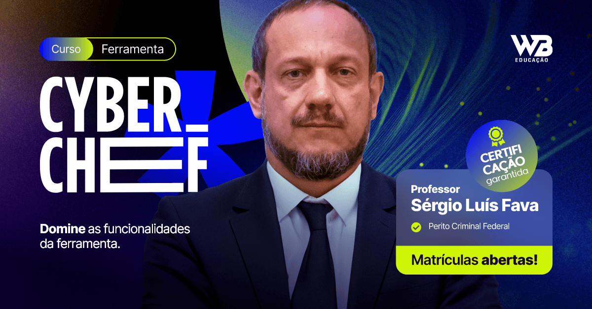 Curso de Certificação da Ferramenta Cyberchef - WB Educação