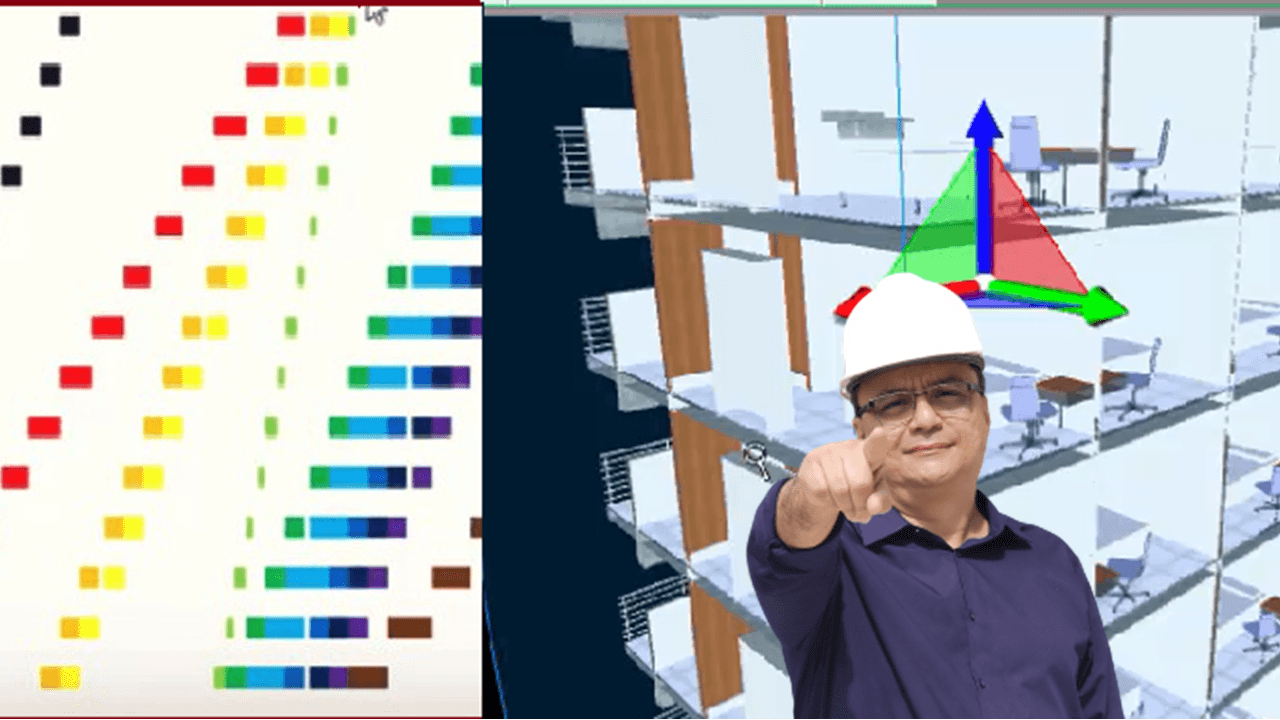 Linha de Balanço BIM 4D - Prof Alex Amarante