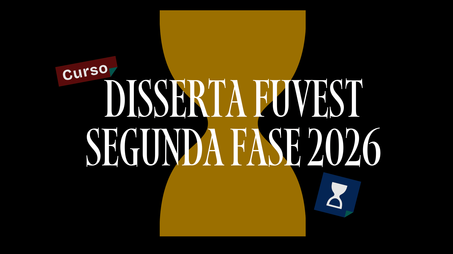 DISSERTA FUVEST Segunda Fase 2026 - Prof. Edu Morais