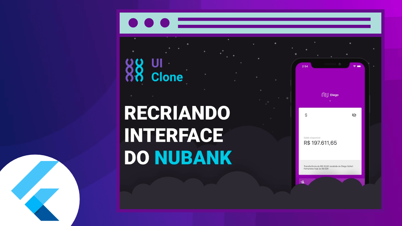 Flutter - Clone UI Nubank - KeyCoder