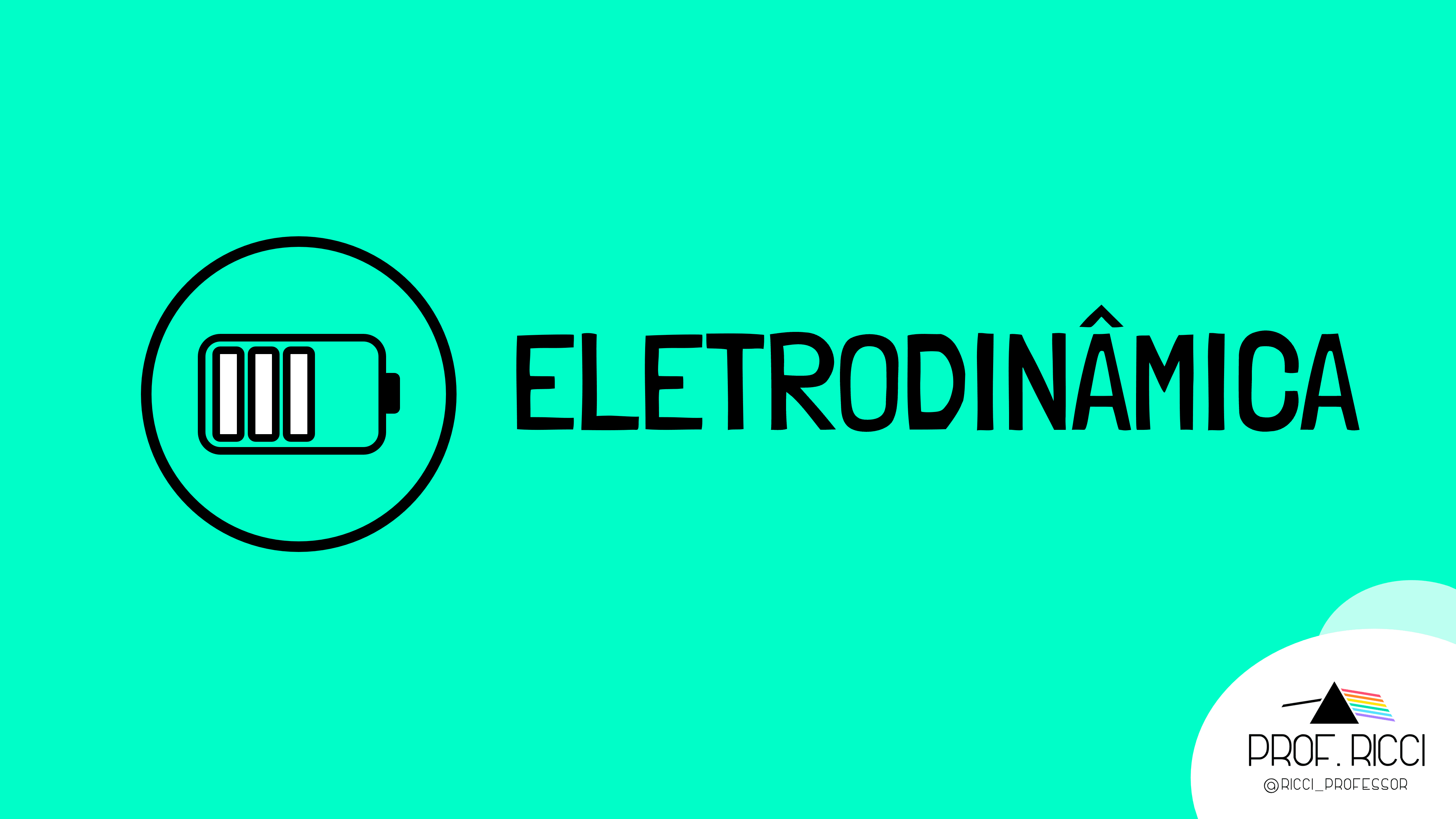 Eletrodinâmica - Prof. Ricci