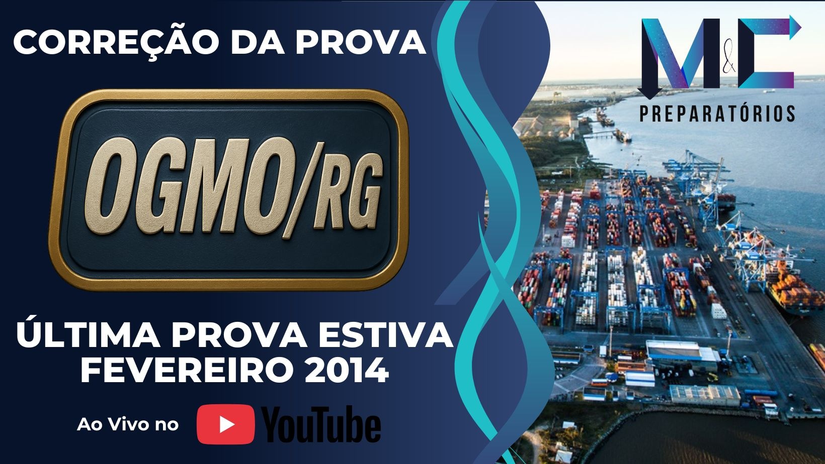 Correção da Prova OGMO-RS Estiva 2014 ao Vivo no YouTube: Análise ...